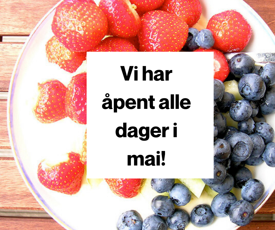 Åpnet alle dager i mai! - MAX SPILL